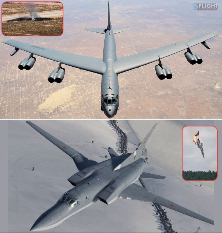 In A Rare Coincidence, U.S. B-52 And Russian Tu-22M3 Strategic Bombers ...